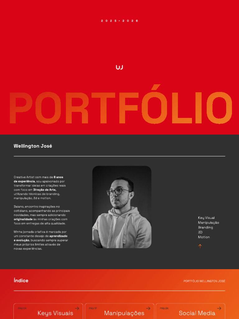 Wellington Jose - Portfolio 2025-2026 Design Gráfico | PDF