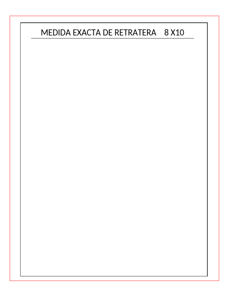Retratera 8 Por 14 | PDF