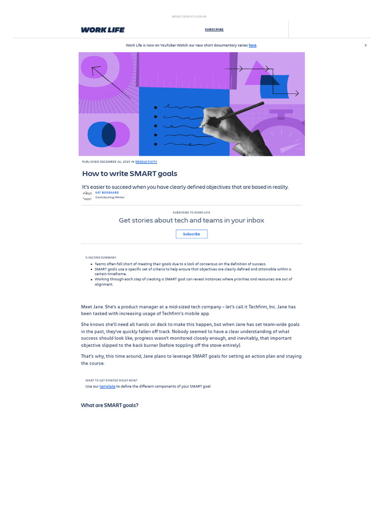 How To Write Smart Goals With Examples Pdf Goal Social Media