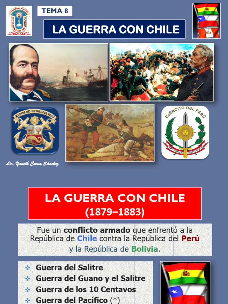 Guerra del Pacífico: Conflicto Chile-Perú-Bolivia | PDF | América del ...