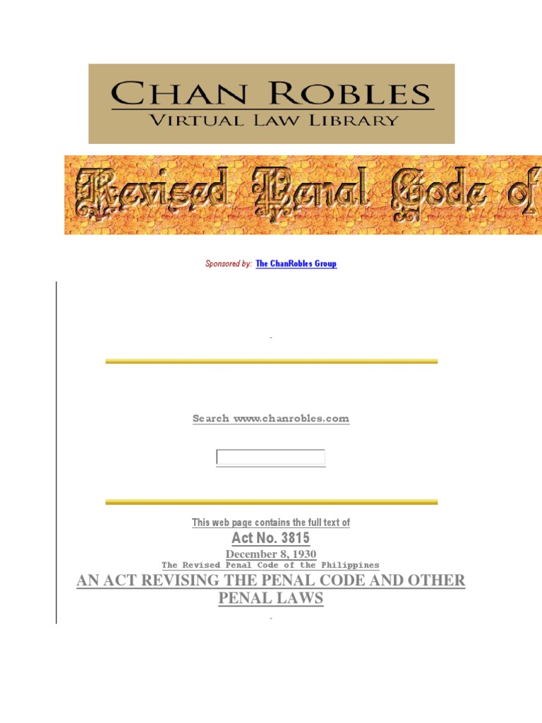 act-no-3815-an-act-revising-the-penal-code-and-other-penal-laws-pdf