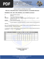 Modelo Sesion de Aprendizaje | PDF