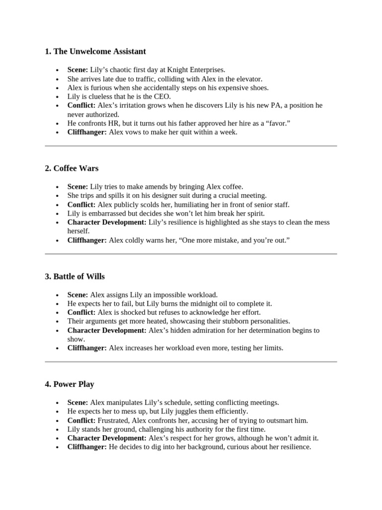 Tangled in His Web Outline | PDF | Emotions | Love