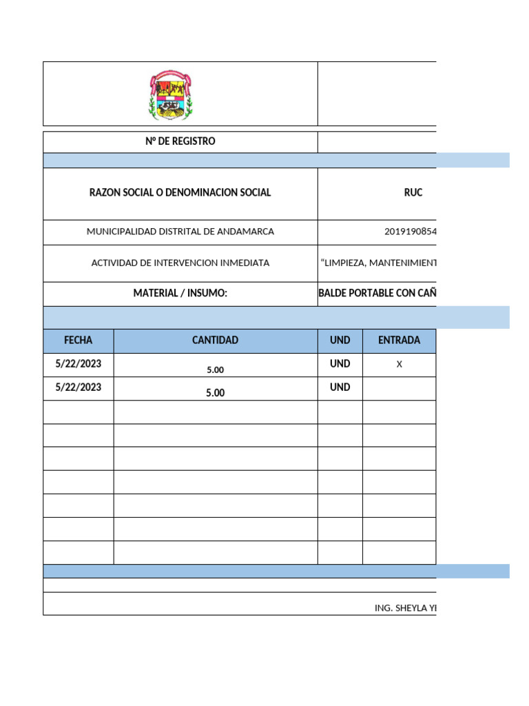Kardex Kit Sanitario | PDF