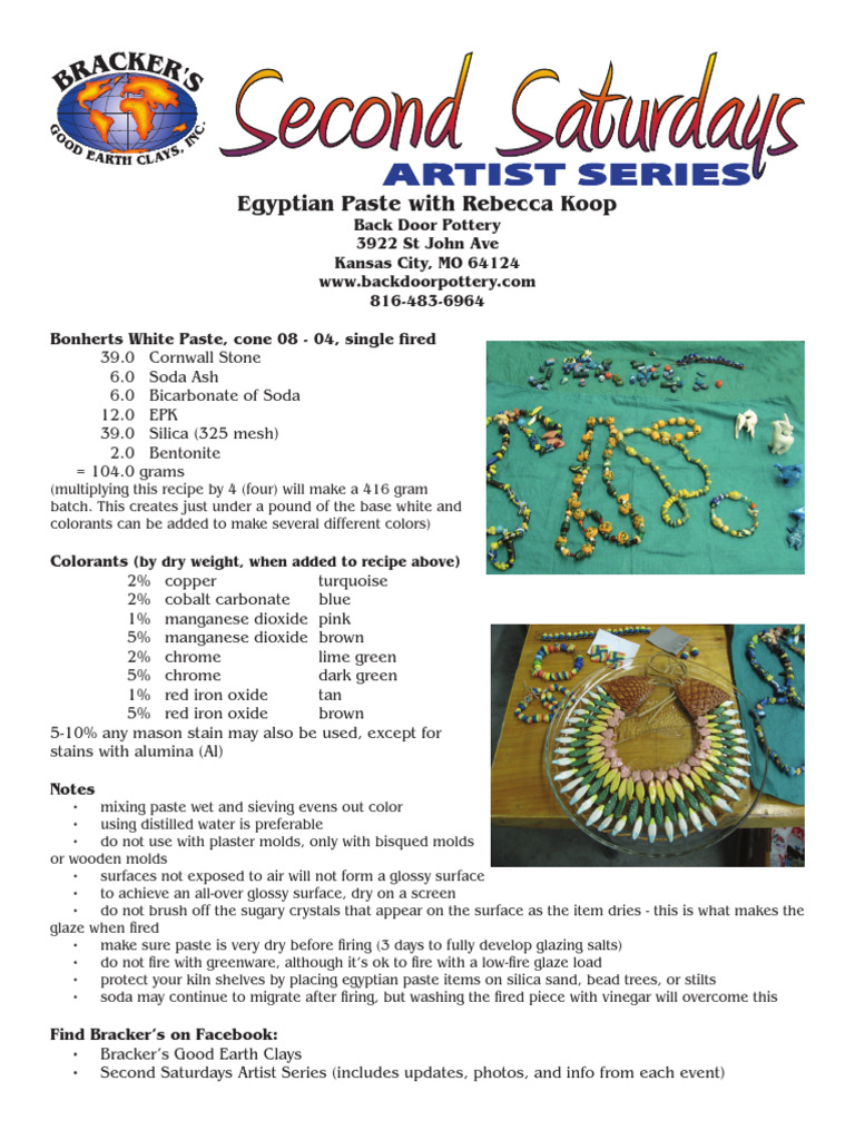 Egyptian Paste Recipe Guide | PDF
