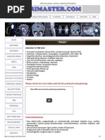 MRI Face Protocol From Position To Planning 1742216269 | PDF | Magnetic ...