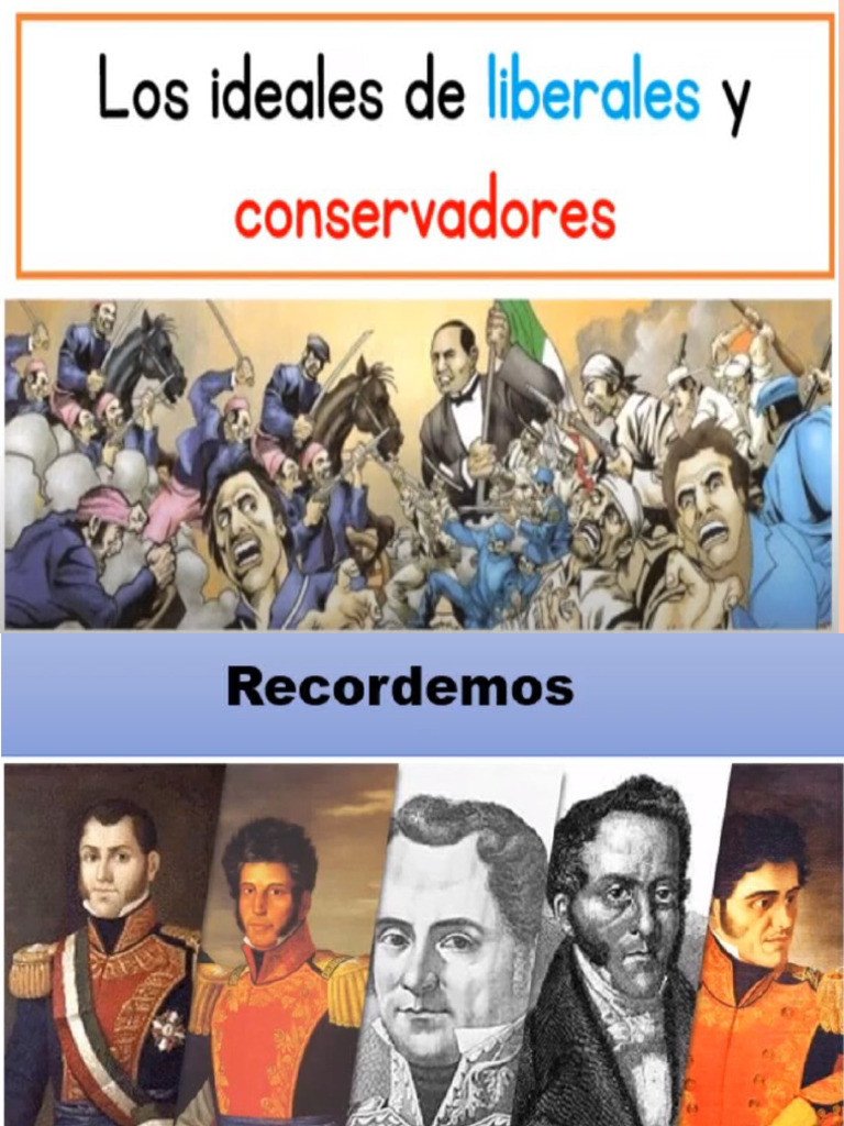 Cracteristicas de Los Liberadores y Conservadores | PDF