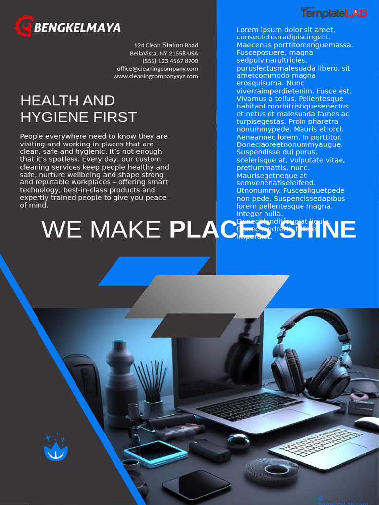 Cleaning Company Profile Overview | PDF