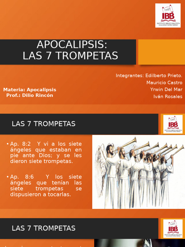 Apocalipsis Las 7 Trompetas | PDF | Creencia religiosa y doctrina