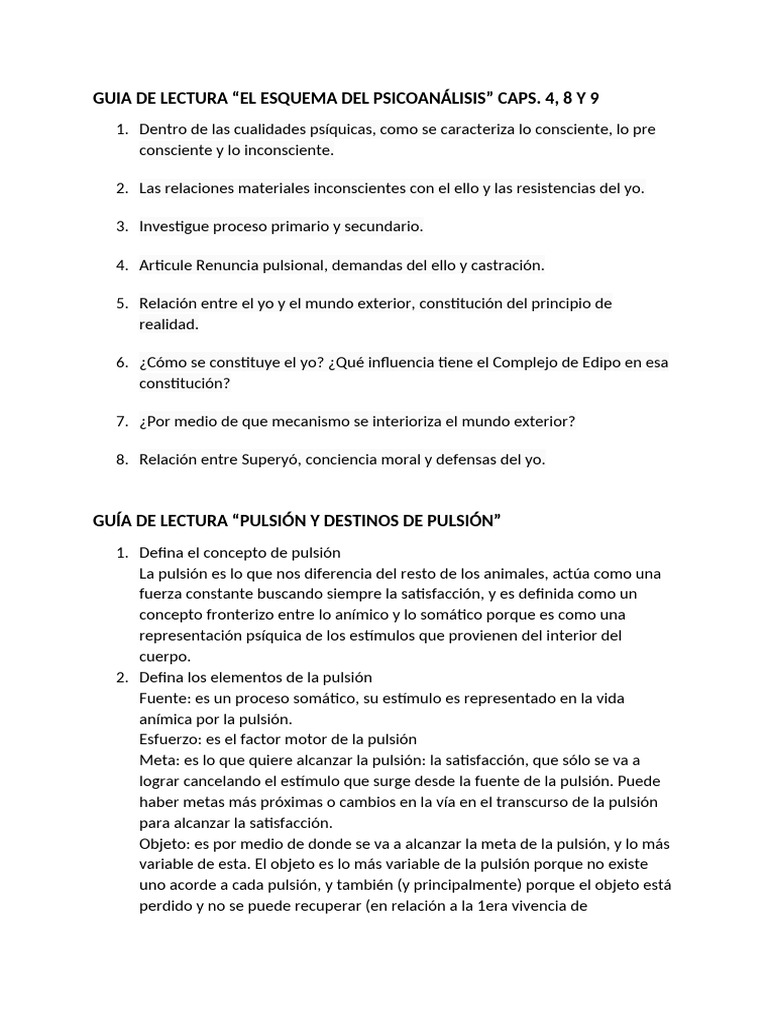 Desarrollo II Resumen | PDF | Mente inconsciente | Sicología