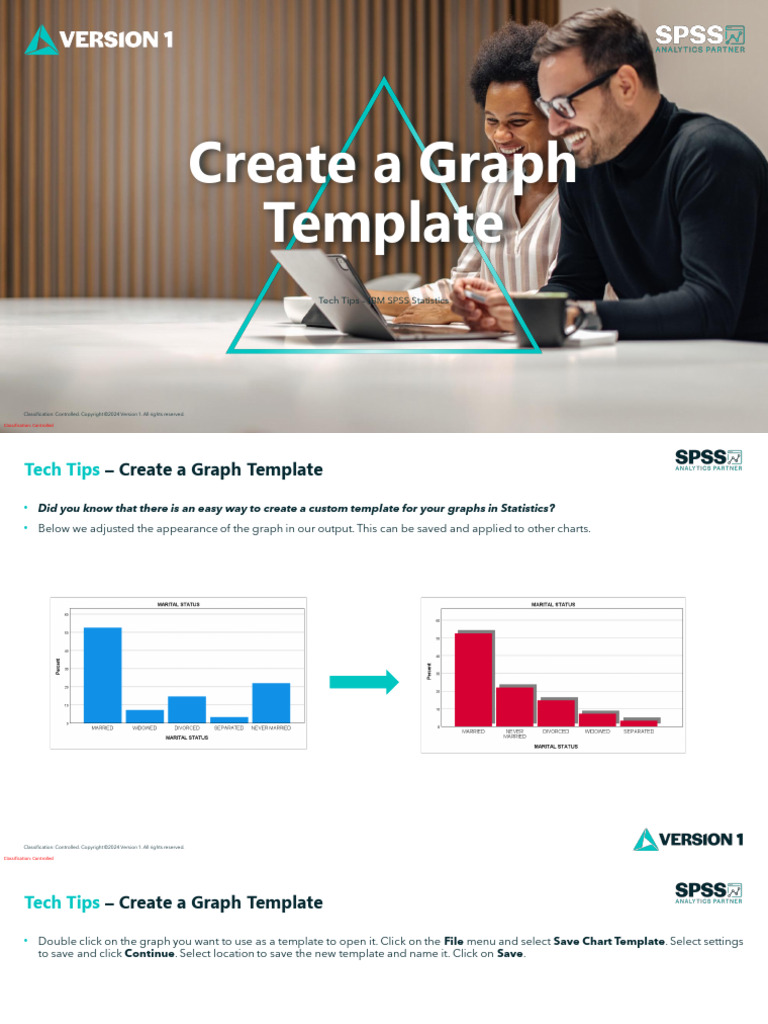 SPSS Statistics Create A Graph Template in IBM SPSS Statistics | PDF