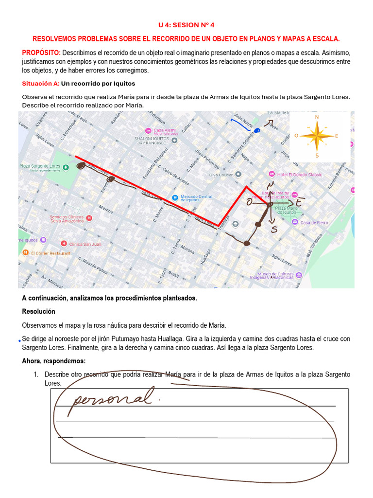 Resolución de Recorridos en Mapas | PDF | Mapa