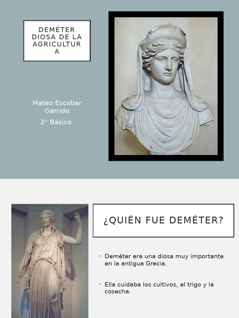 Demeter AntiguaGrecia 3basico | PDF