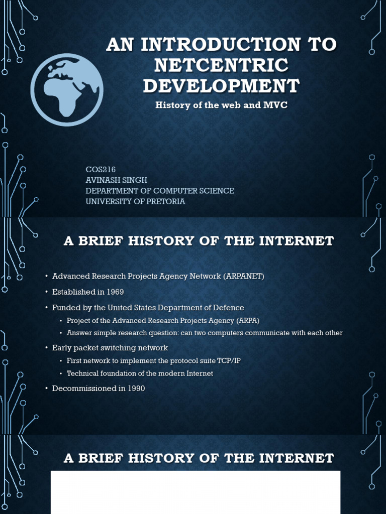 History of the Web and MVC Overview | PDF | World Wide Web | Internet & Web