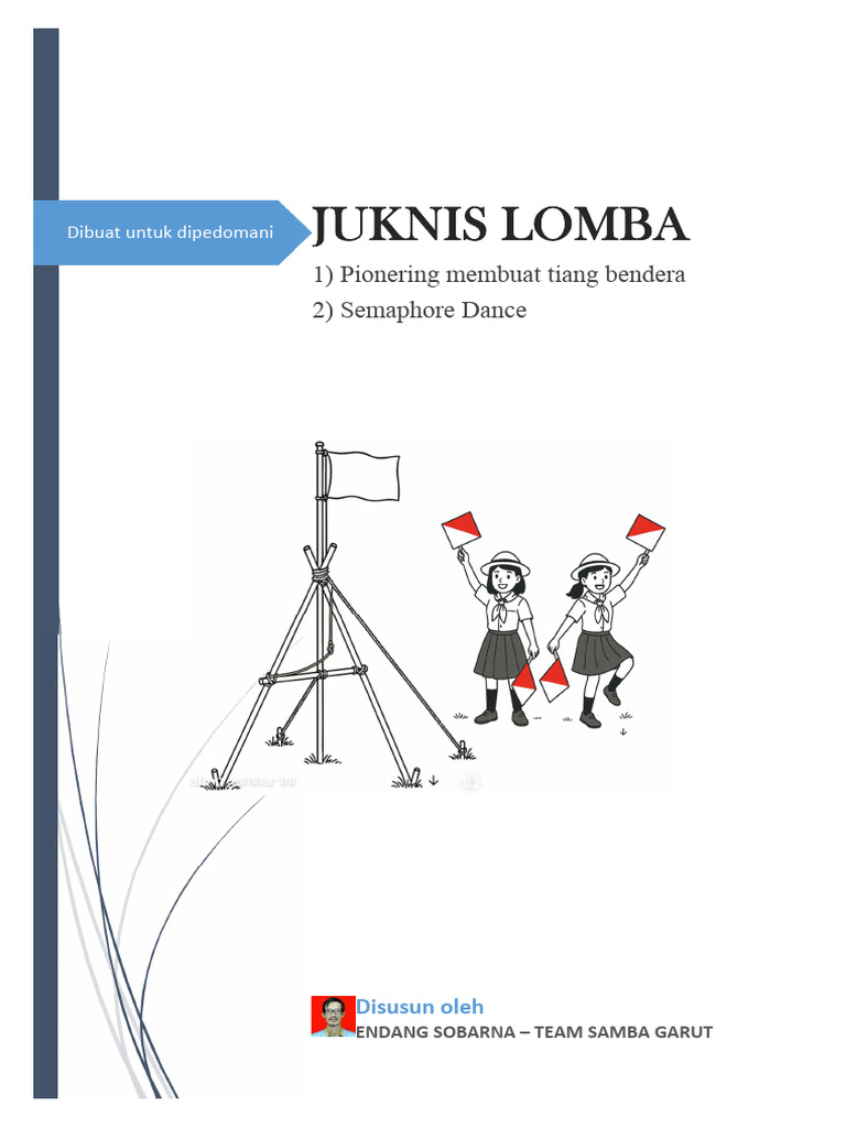 Juknis Lomba Pionering Tiang Bendera Dan Semaphore Dance | PDF