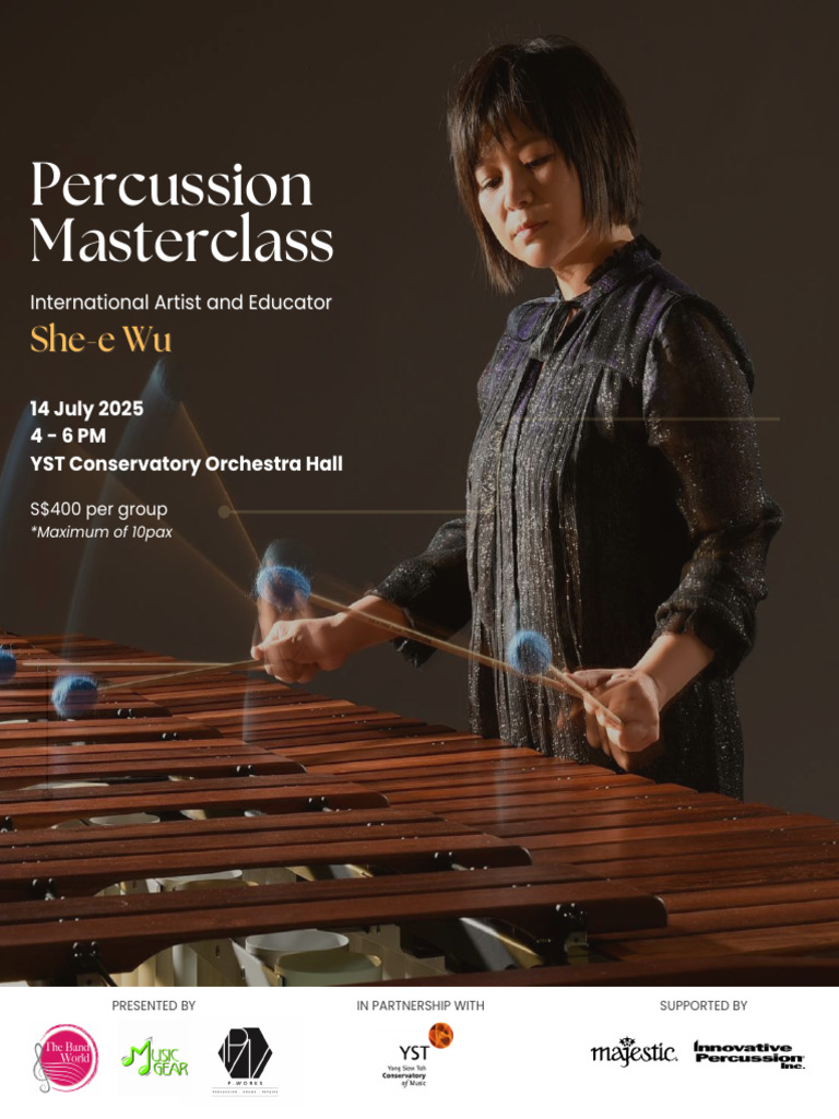 Percussion Masterclass - She-E Wu (W Pricing) 2 | PDF