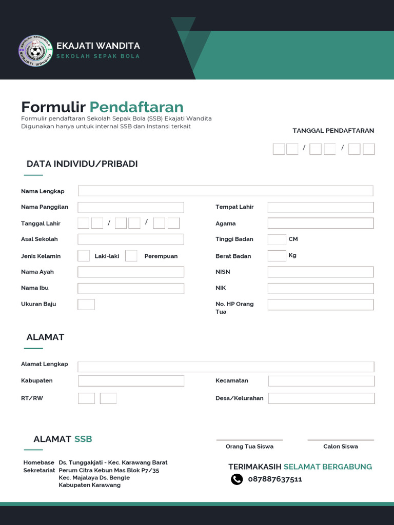 Formulir SSB | PDF