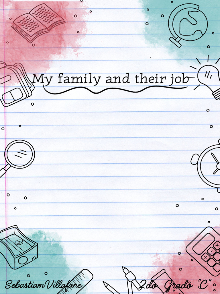 Documento A4 Portada Carátula de Propuesta Creativa Doodle Acuarela ...