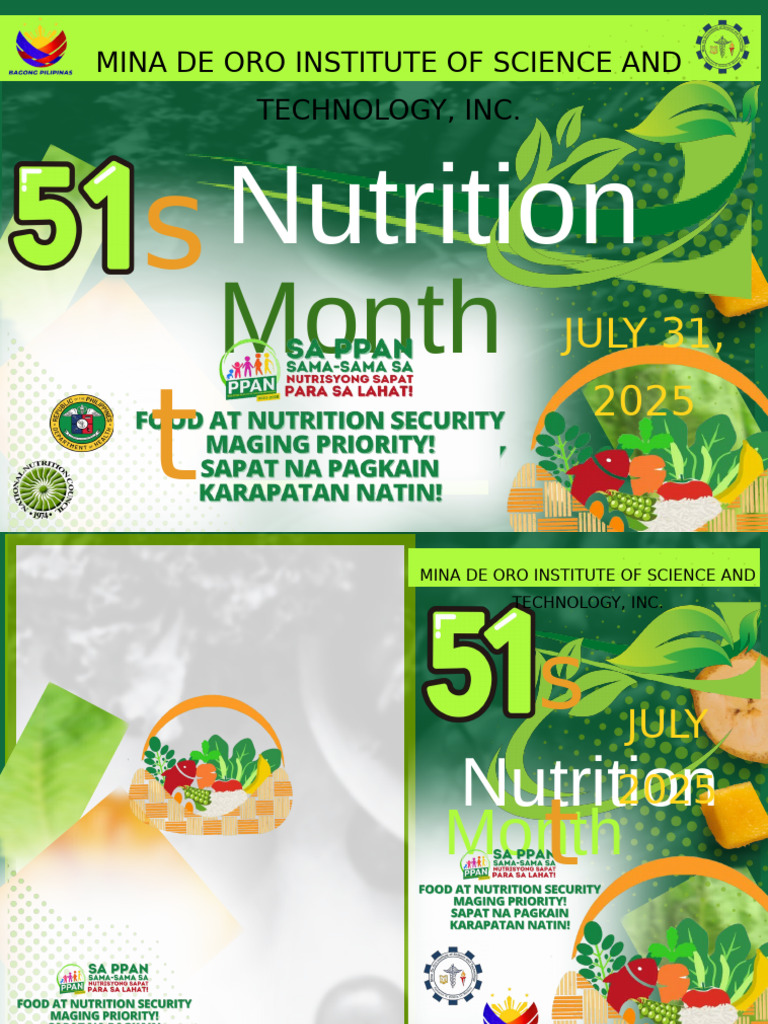 Nutrition Month 2025 TARP | PDF