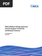 IMCA Diver Training Certificate Criteria | PDF | Scuba Diving ...