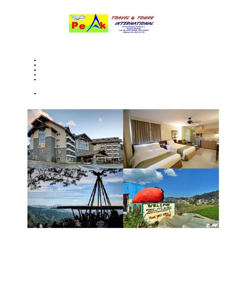 Baguio Proposal | PDF