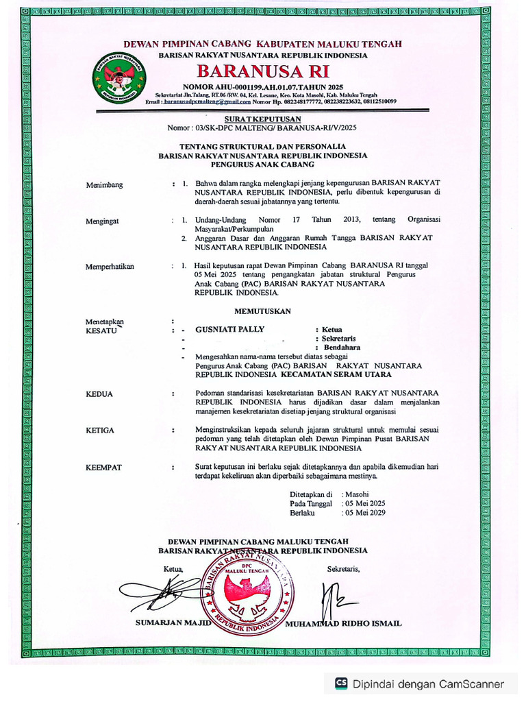 SK Pac Seram Utara | PDF