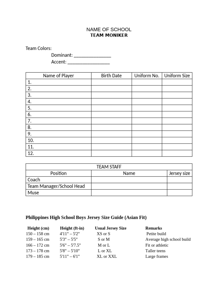 Team Entry Temporary | PDF