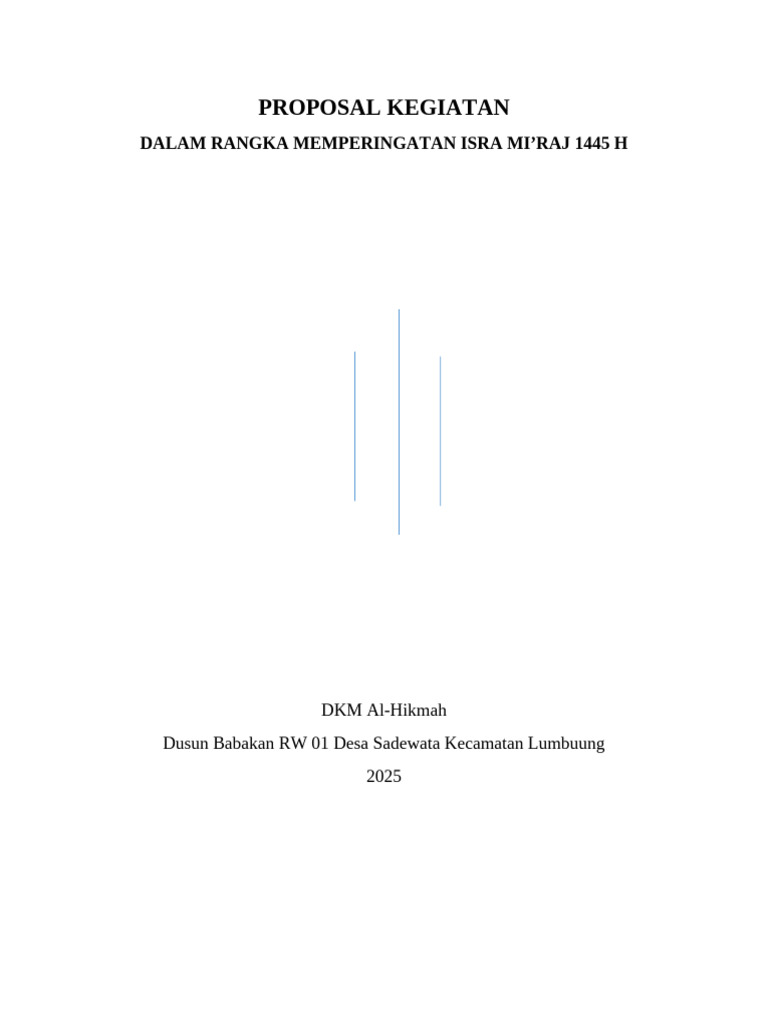 Proposal Kegiatan | PDF