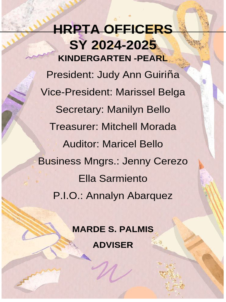 Hrpta Officers | PDF