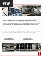 Square Hollow Sections - Technical Specifications As Per Indian ...