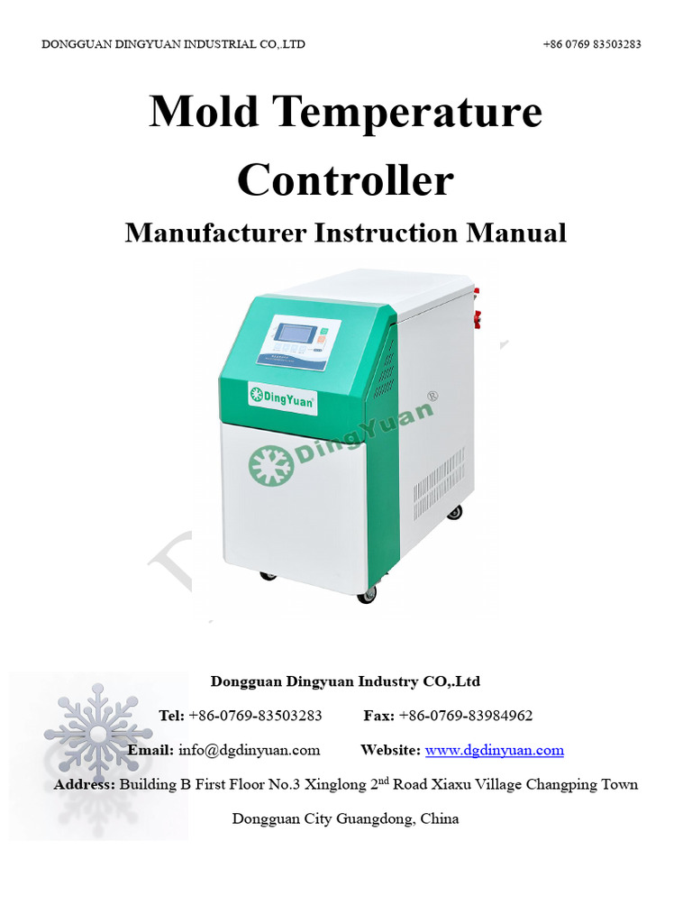 Mold Temp Controller Instruction Manuel | PDF | Parameter (Computer ...