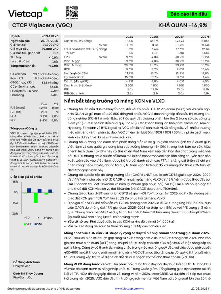VGC 20250627 Bclandau VCSC | PDF