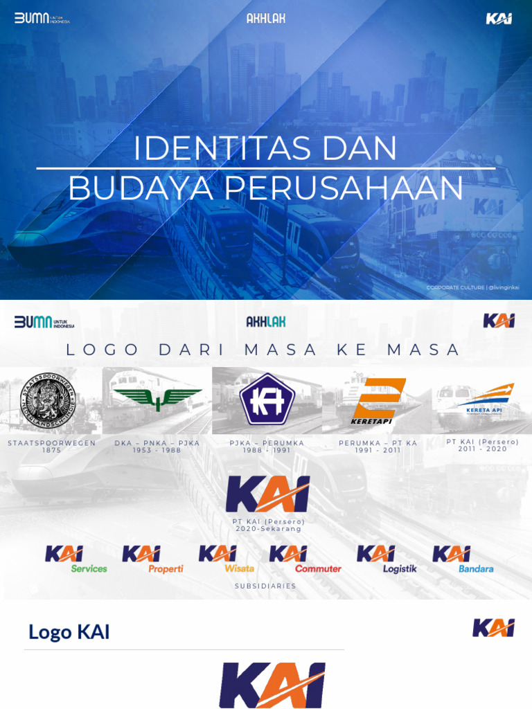 Identitas dan Budaya Perusahaan KAI | PDF