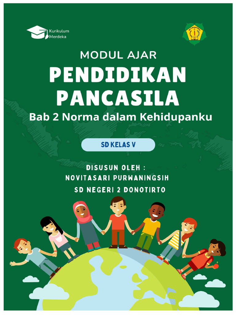 MODUL AJAR FASE C KELAS V PENDIDIKAN PANCASILA | PDF