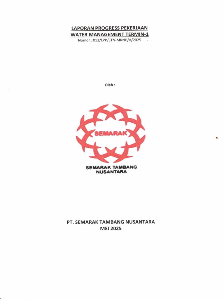 LPP Water Management Termin 1 | PDF