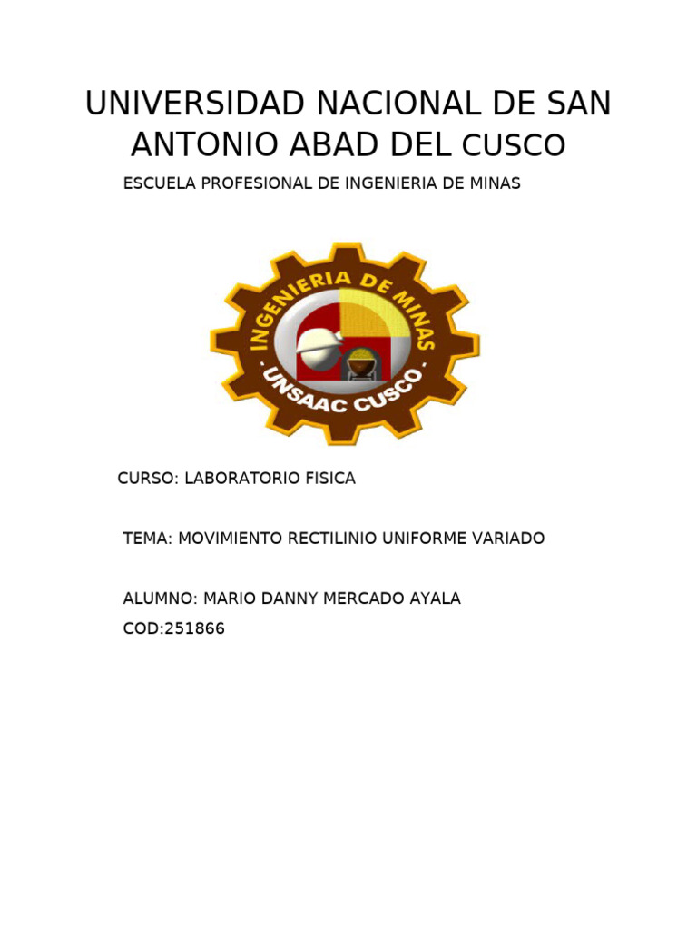 Informe Fisica 22222 | PDF