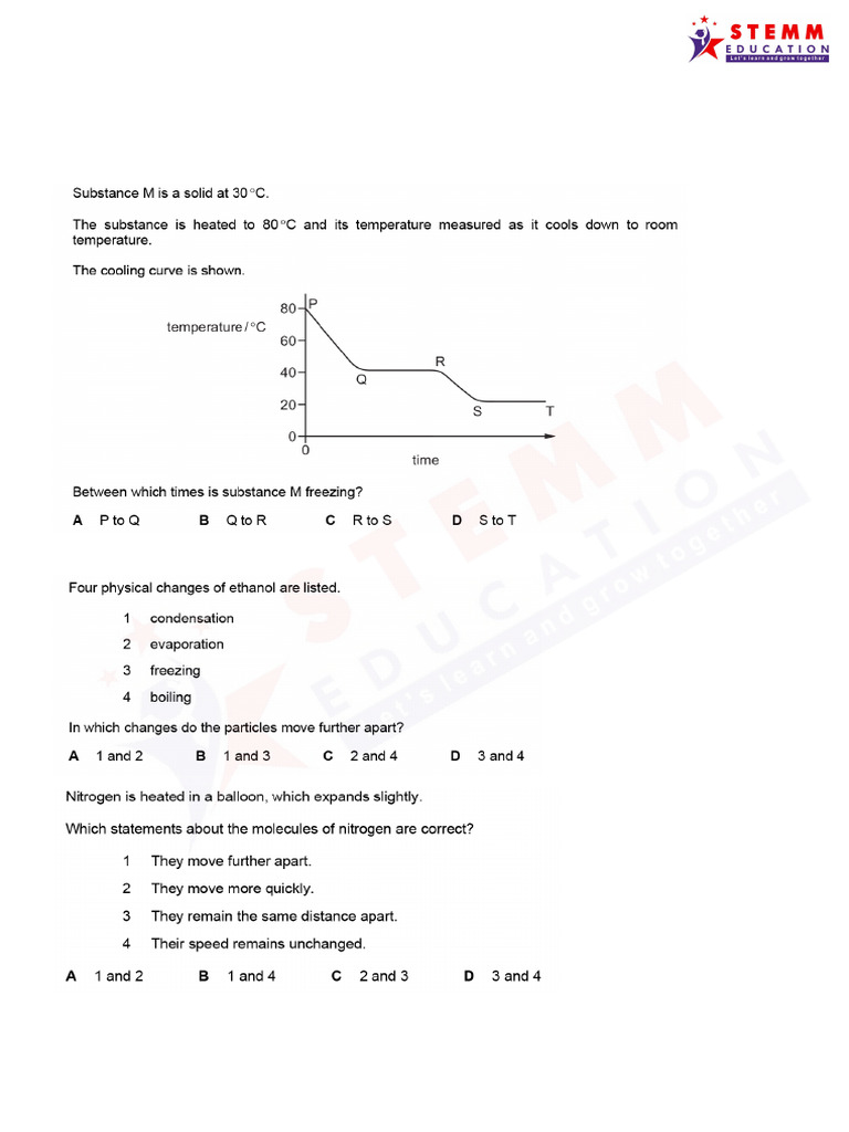 States of Matter Full Chapter | PDF