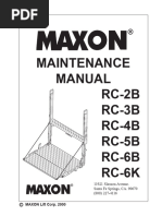 Maxon BMR Repair Manual | PDF | Nut (Hardware) | Valve