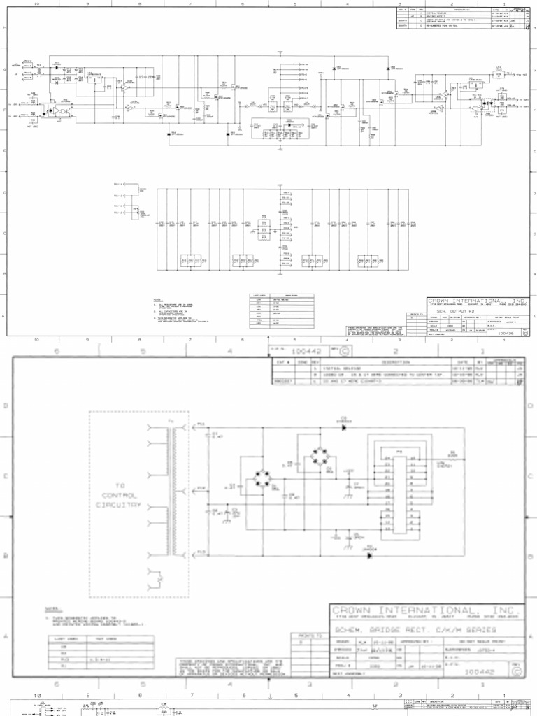 Crown k1 Schematic | PDF