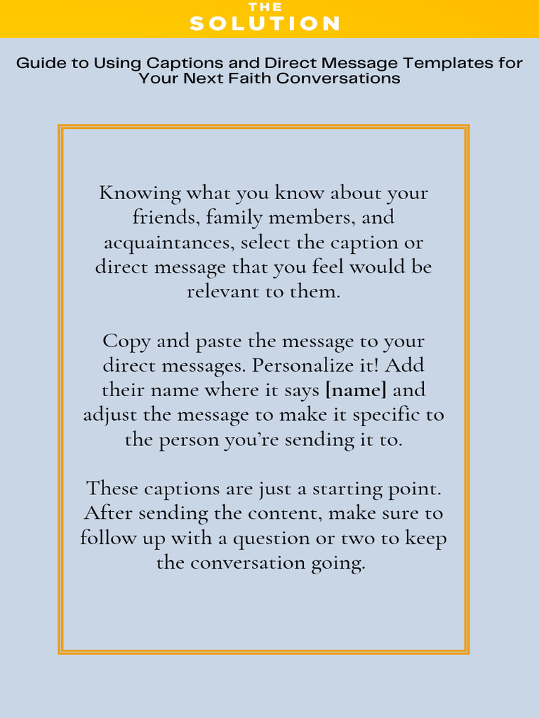 Ts Faith Conversation Starters | PDF | Behavioural Sciences | Emotions