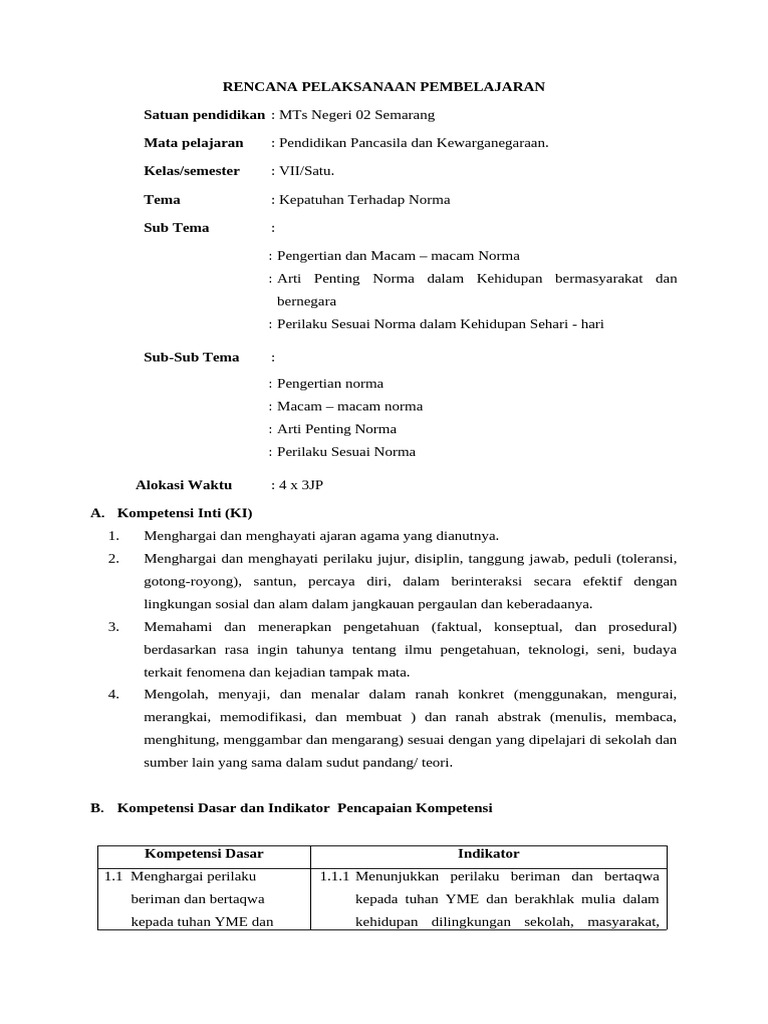 Perilaku Jujur dan Kepatuhan Norma | PDF