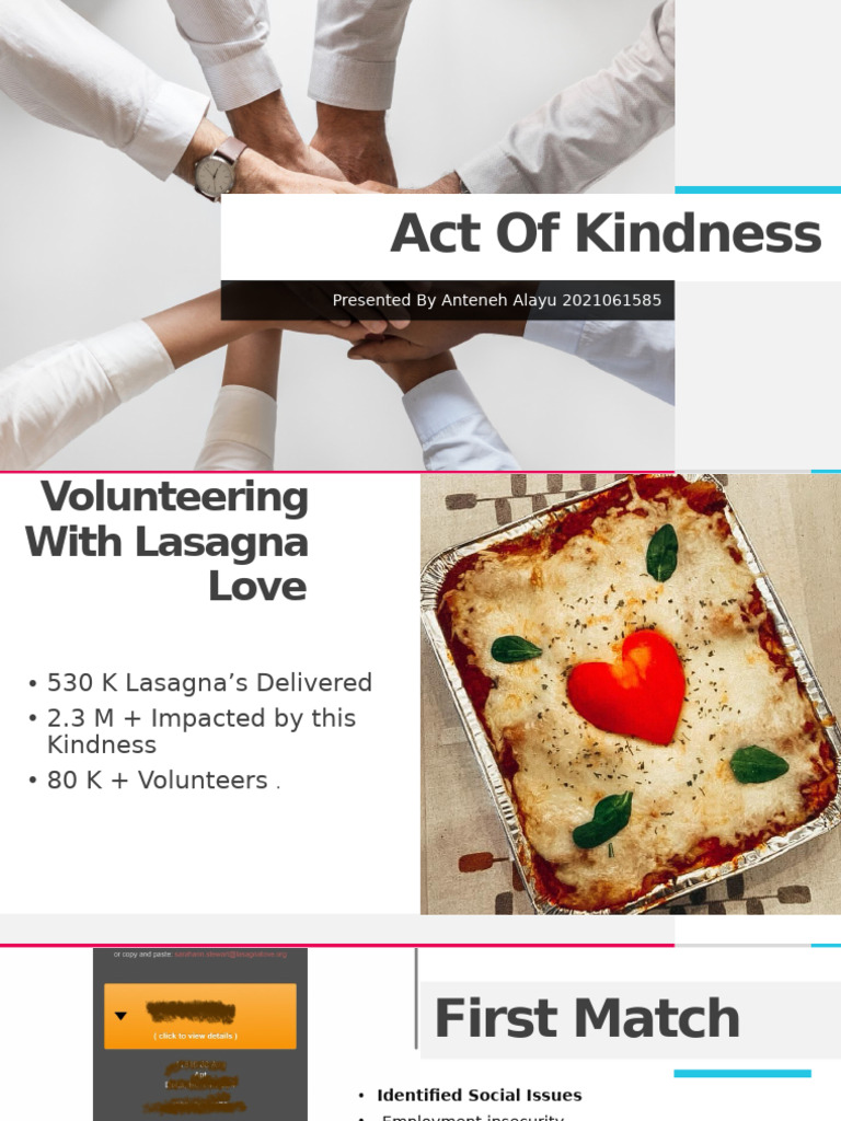 Act of Kindness Presentation | PDF