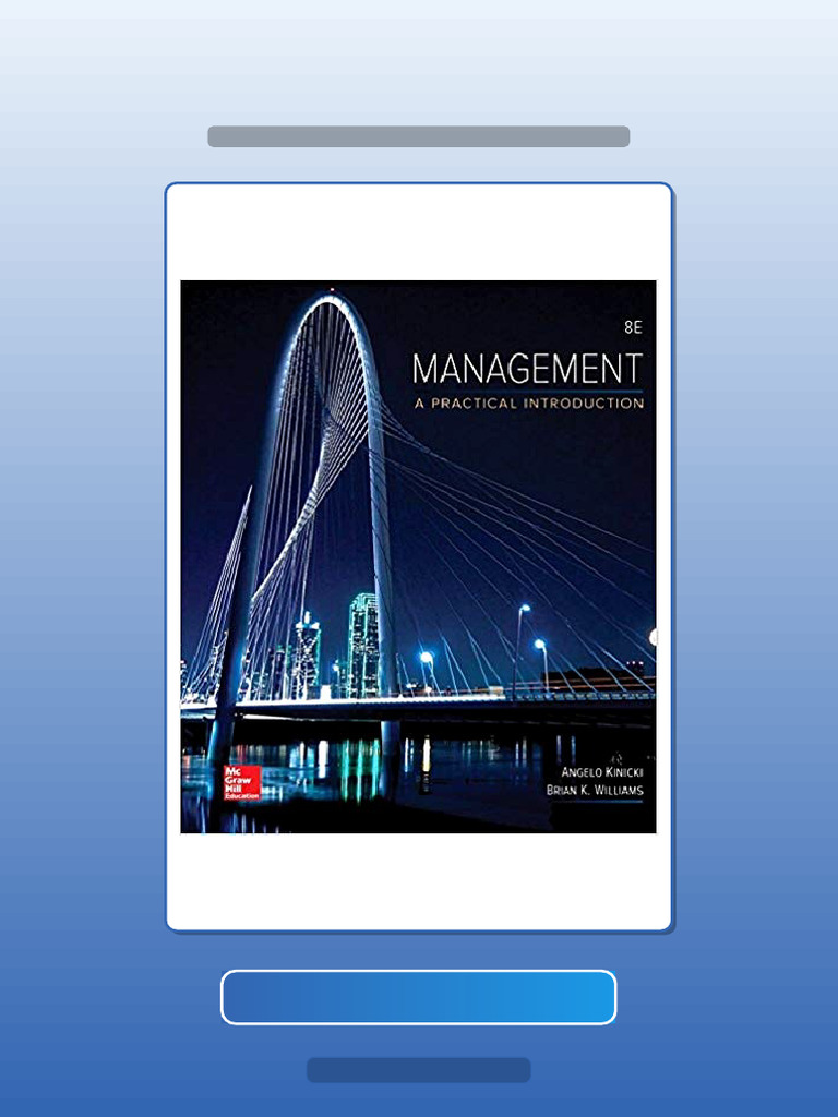 Management 8th Edition by Angelo Kinicki | PDF | Multiple Choice ...