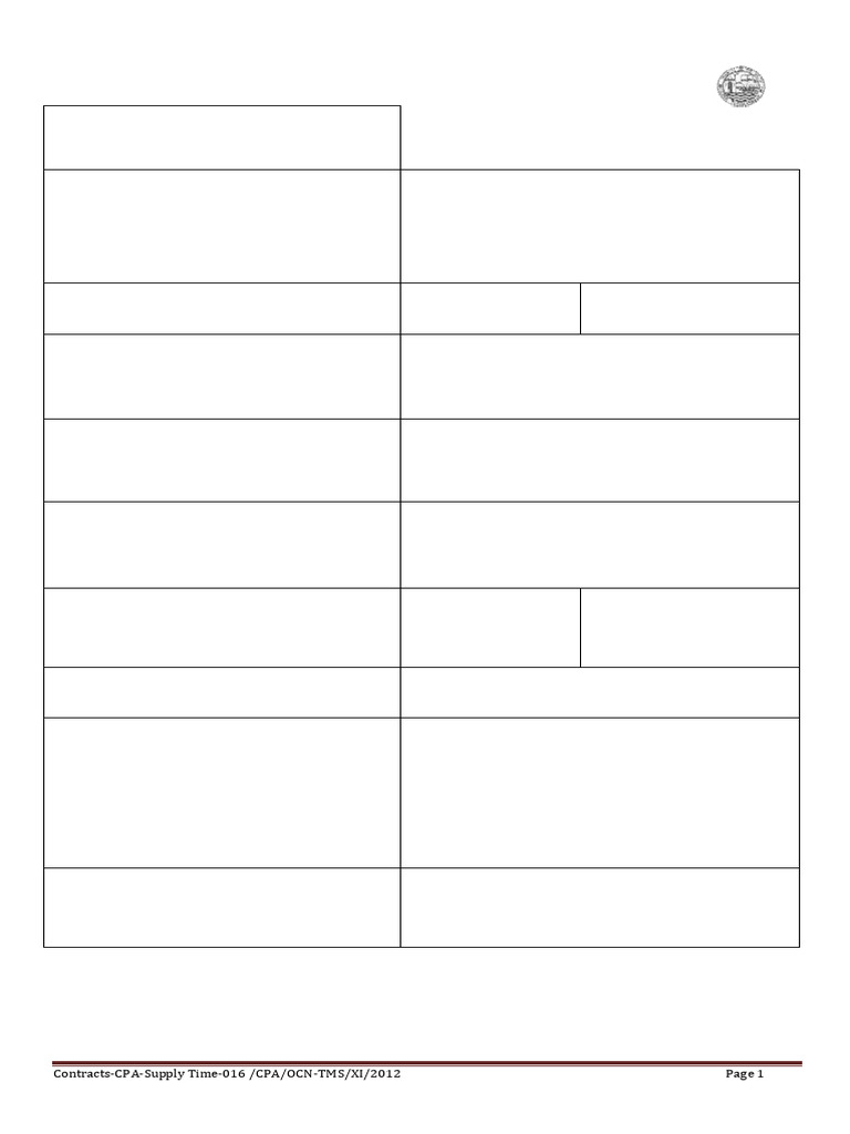 BIMCO Supplytime 2005 Charter Contract | PDF