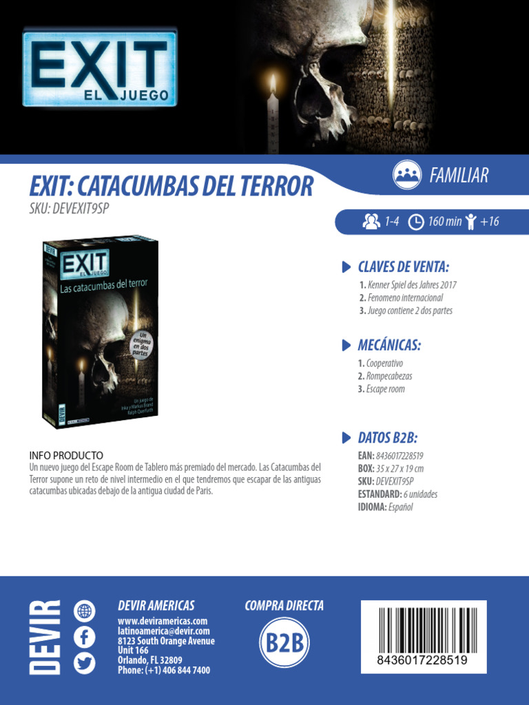 Exit Catacumbas Del Terror | PDF