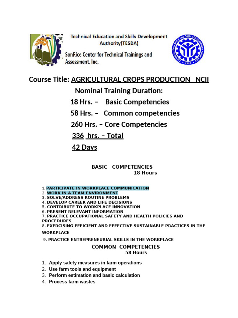 Basic Competencies 2 | PDF