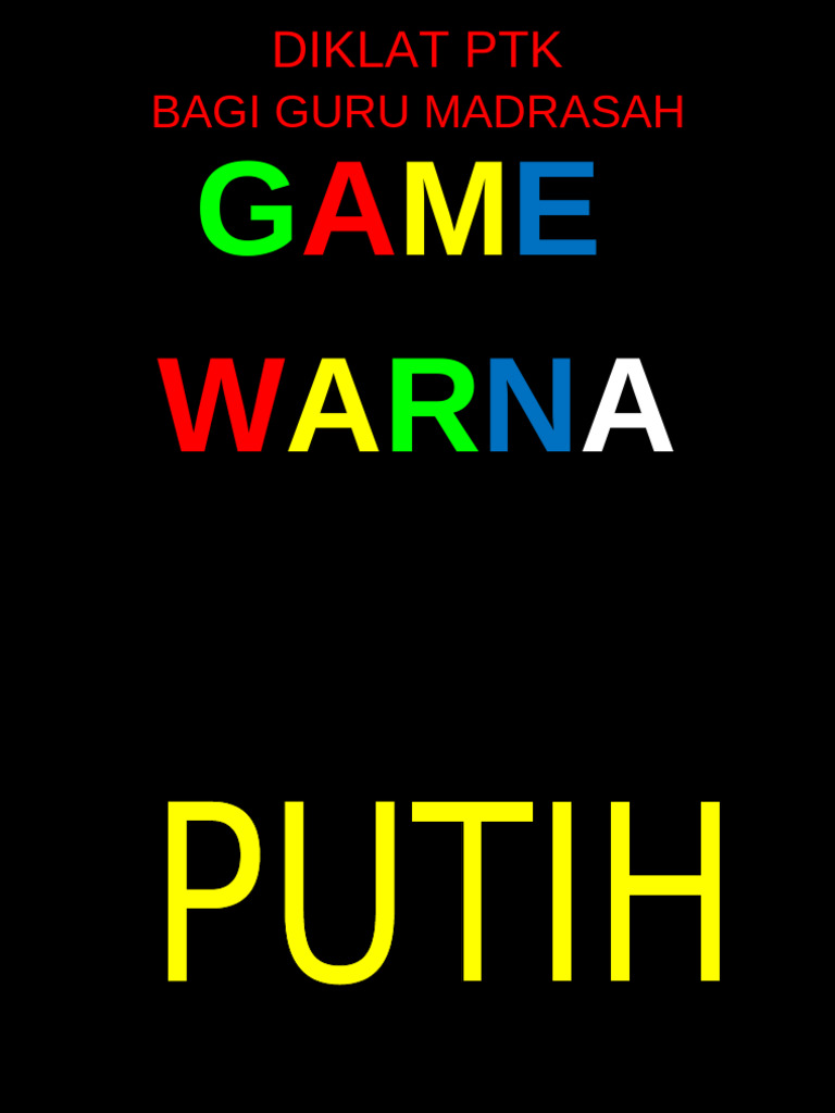 Game Warna | PDF