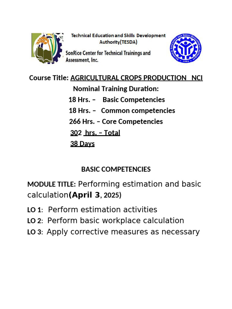 C3. Common Competency LO | PDF