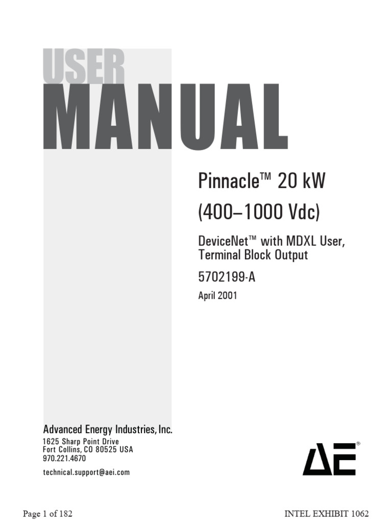 Pinnacle 20 KW | PDF | Electromagnetic Compatibility | Computer Engineering