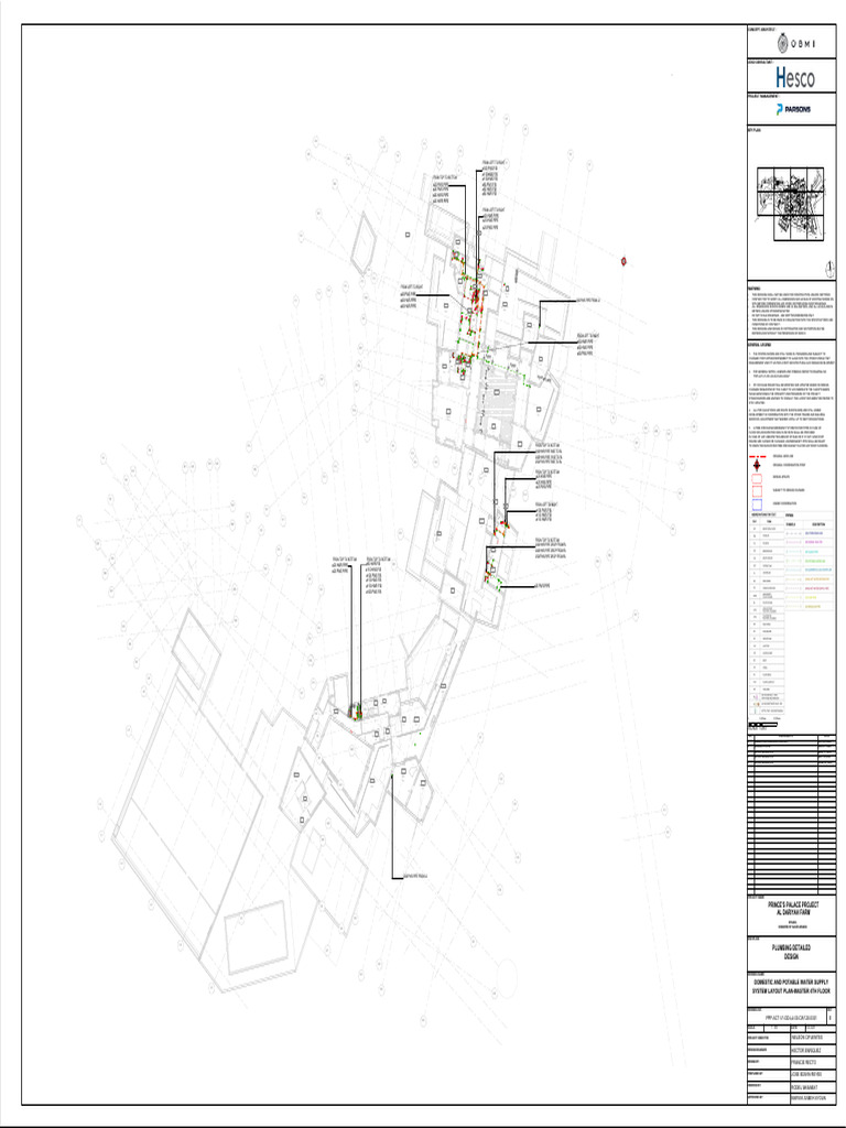 PPP Act v1 DD l4 00 Cw120 0001 Domestic and Potable Water Supply System Layout Plan Master 4th ...